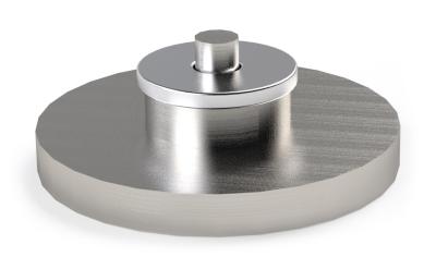 China N35 Grade NdFeB Neodymium Magnets Permanent Dia.18mm With Groove for sale