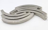 China Custom Arc Neodymium Generator Magnets High Coercive N35-N52 80-240C for sale