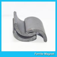 China Arc Shaped Permanent Ferrite Magnet for Ceiling Fan Motor C5 Y30 SGS Certified for sale