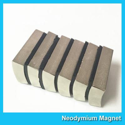 China Tamaño y forma de encargo arqueados sinterizados N52 del imán del boro del hierro del neodimio en venta
