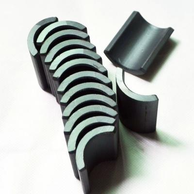 China Permanent Sintered Hard Ferrite Arc Magnet for Starter Motor of Motorcycles for sale