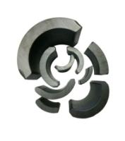China Sintered Ferrite Arc Magnet Y30 Y33 for Motor Generator 135 Degree Custom Size for sale