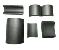 China Sintered Ferrite Arc Magnet Y30 Y33 for Motor Generator 135 Degree Custom Size for sale