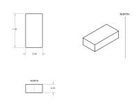 China C10 Grade Customized Small Bar Block Shape Isotropic Ferrite Magnet 14 Years Experience for sale