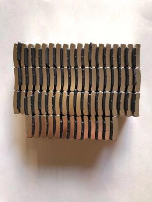 China Imanes R14.5 X R17.5 X del arco del neodimio del motor de BLDC uso industrial de 40 N50SH en venta