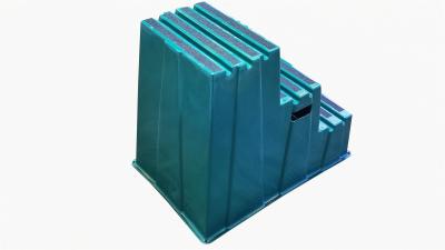 China Heavy Duty Polyethylene Plastic Single Step Stool Safety Smooth Finished for sale