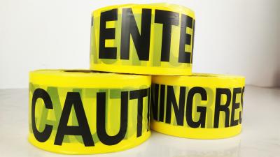 China High Flexibility PE Division Indication Tape for B2B Buyers for sale