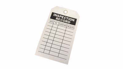 China Durable And Advantageous Plastic Safety Tag For Your Business for sale