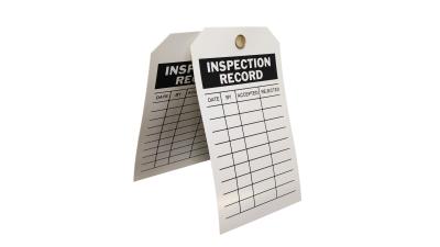 China Durable And Advantageous Plastic Safety Tag For Your Business for sale