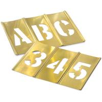 China Brass Rectangle Custom Stencil Adjustable Interlocking for Paint Stencil for sale