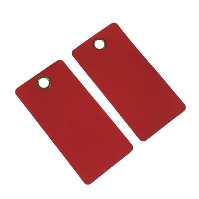 China Long Lasting and High Durability Plastic Safety Tag with Custom Design for sale