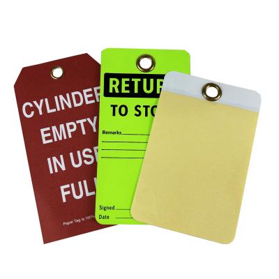 China Durable Custom Design Plastic Safety Tag Identification tag for sale