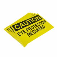 China Customizable  Plastic Pasteable Warning Sign For Industrial for sale