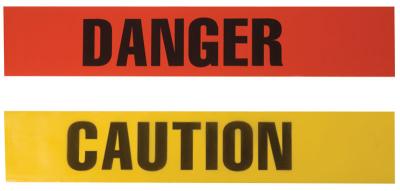 China Factory Customized Barrier Tape PE Red Yellow Rolls Danger Caution Warning Tape for sale