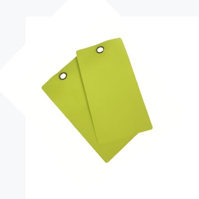 China Custom Plastic Tag PVC Waterproof Lockout Tag Mounting Hole Size 1cm for sale