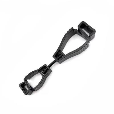 China Custom POM Plastic Tag for Holding Gloves Durable Work Glove Clip for sale