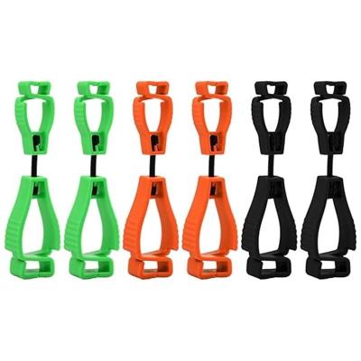 China Custom Logo and Color Construction Man Safety Glove Guard Clip for sale