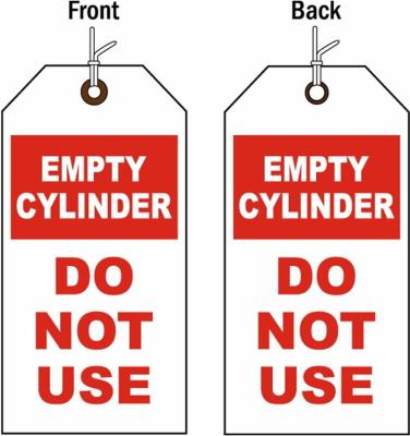 China Custom Printing Logo Safety Tag Polyester Waterproof Tag for sale