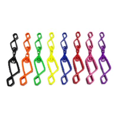Nieuwe vorm van plastic clip POM houder Printing logo Veiligheid werk handschoenen clips