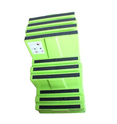 China El soporte del paso del polietileno que apila paso exonera el vientre” diseño único de la altura total 28-3/4 en venta