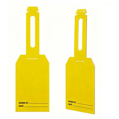 China Custom Double Sided Full Color Printed Hang Tags with Personalized Logo and Tear Resistant Plastic Material for sale