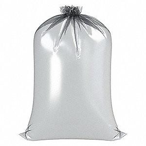 China Custom 200 Liter Transparent Drum Liner Bags 4mil Round Bottom Liner for sale