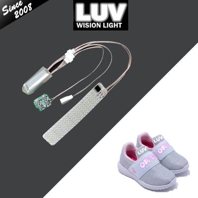 China Small flexible led screen LED screen light shoes neon light shoes led light up shoes for girls for sale