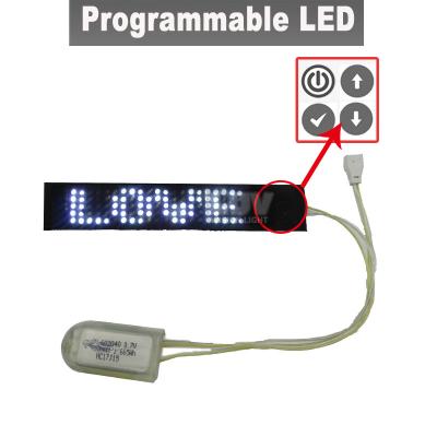 China Custom Led Sign mini Display Small Light Portable Advertising Player for sale
