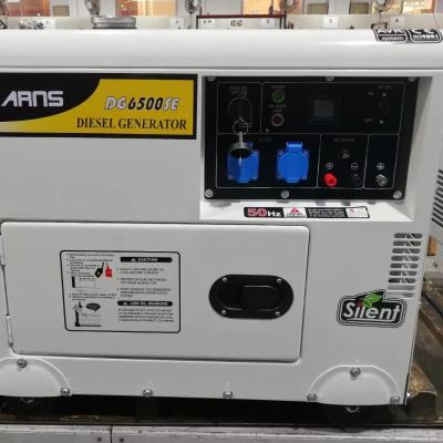 China Silent Version 3/5/8/10 kW Gasoline Generator Set Small Industrial Emergency 220V Three Brand for sale