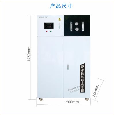 Cina Piccola fabbrica di apparecchiature per il trattamento dell'acqua RO, macchina ad osmosi inversa per acque sotterranee in vendita