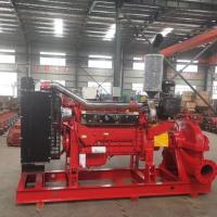 Quality Engine Driven Diesel Fire Pump Set Control Panel Boosting Pump Water Supply for sale