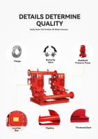 Quality Diesel Engine Firefighting Water Pump Constant Pressure Frequency Conversion for sale