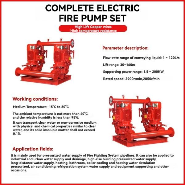 Quality Diesel Engine Firefighting Water Pump Constant Pressure Frequency Conversion for sale