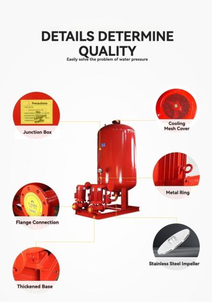 Quality Hydrant Water Supply Pump with Fire Booster And Pressure Stabilization for sale