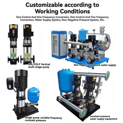 China Multi Stage Centrifugal Vertical Pumps Custom Steepness For Irrigation for sale