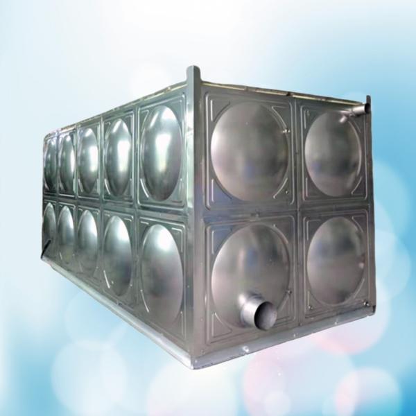 Quality SUS304 Galvanized Corrugated Steel Water Tank 1-1000CBM Large Volume for sale
