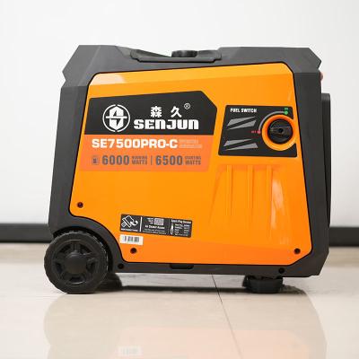 Cina Generatore alimentato a benzina per uso domestico di piccole dimensioni 3kw 5kw 8kw 10kw in vendita