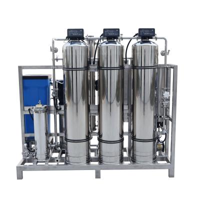 Cina Sistema di trattamento dell'acqua RO potabile personalizzabile in acciaio inossidabile per uso industriale in vendita