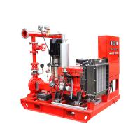 China UL FM Diesel Engine Fire Pump Set 380V 50Hz Heavy Duty Fire Suppression System for sale