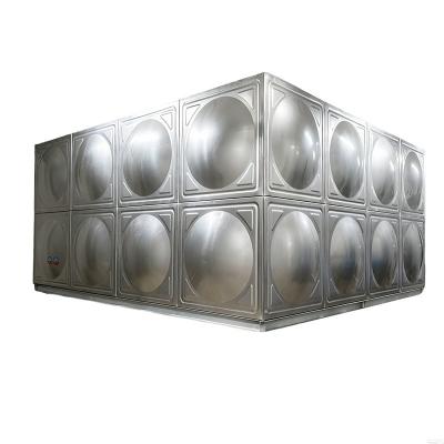 China Stainless Steel Water Tank Modular SUS304 Square Water Storage Tank for sale
