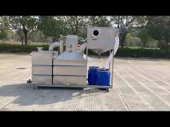 Apparecchiatura separatore olio-acqua Hi-Tech 500L/ora per fabbriche alimentari/di bevande