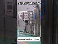 Stainless Steel RO Water Treatment System