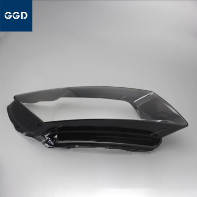 China Hot Sale Auto Body Parts PC Transparent Headlamp Shade Car Headlight Glass Cover for Audi Q5PA 2013-2016 for sale