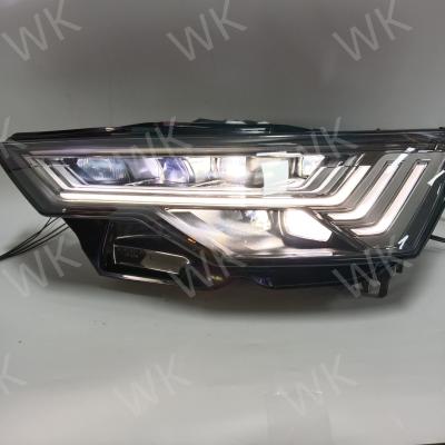 China IP67 Audi A6 Headlight Upgrade 2019 - 2025 C8 LED Modified Matrix Looking Five Bars for sale