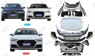 China Audi A6 Body Kit Upgrade 2013-2018 Up To 2020+ AUDI Body Parts High Strength for sale