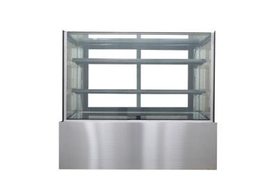 China Commercieel refrigerareted glasshowcase voor bakkerijwinkel met CE/ETL Te koop