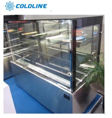 China hoog - refrigreated de kwaliteits hete verkoop de koelkast van de cakevertoning voor bakkerijwinkel met CE/ETL Te koop