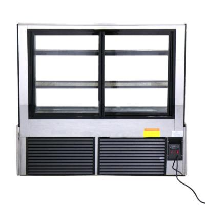China Armário de exposição de vidro curvado da padaria refrigerar de ar com CE/ETL à venda