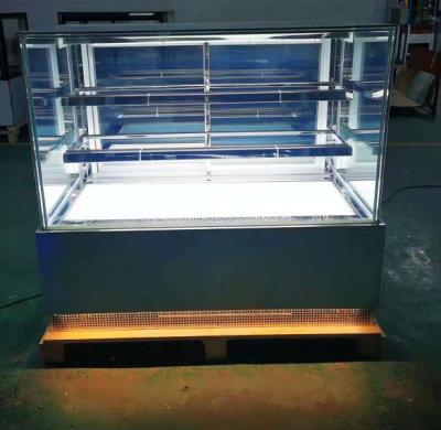 中国 引き戸LEDの屋内照明の冷やされていたデリカテッセンの例のクーラー450L 販売のため