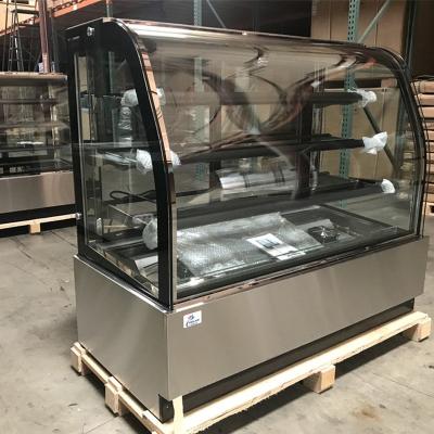 Cina contenitore per esposizione di vetro del forno della porta per il negozio del forno con ETL/CE in vendita